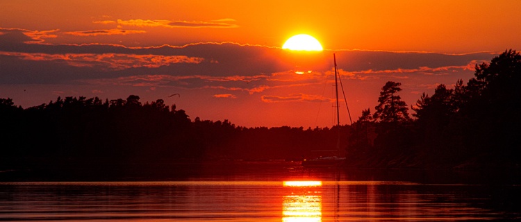 Hur kommer det sig att himlen rodnar? - Klart.se